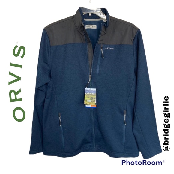 Orvis | Jackets & Coats | Orvis Mens Mesh Bonded Fleece Jacket | Poshmark